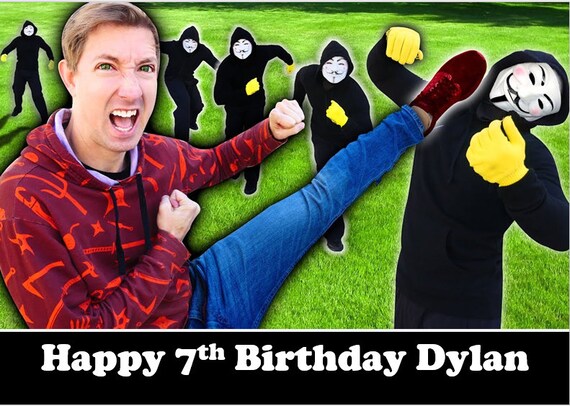 Chad Attacks the Hacker Spy Ninjas Birthday Card A5 - Etsy UK