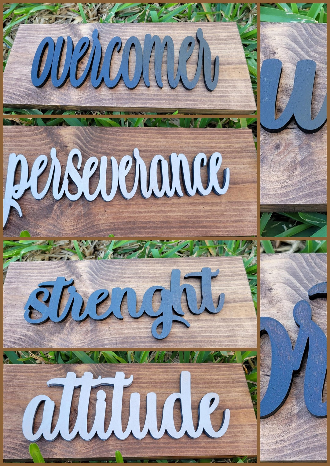 Word of the Year, One Little Word Sign, Custom Wood Sign With Quote ...