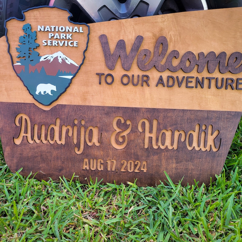 Custom National Park Sign - Etsy