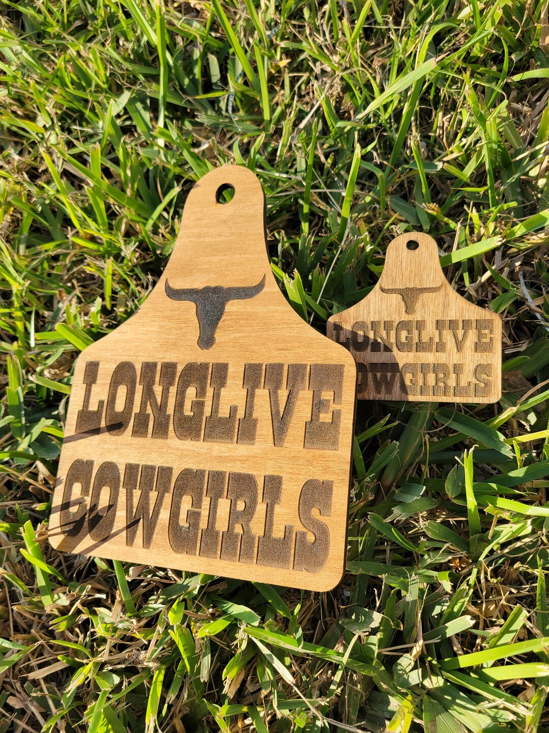 Long Live Cowgirls Cow Tag Cowgirls Cattle Tag Longlive - Etsy