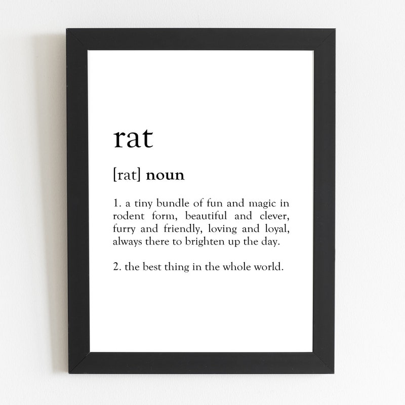 Rat Art - Etsy