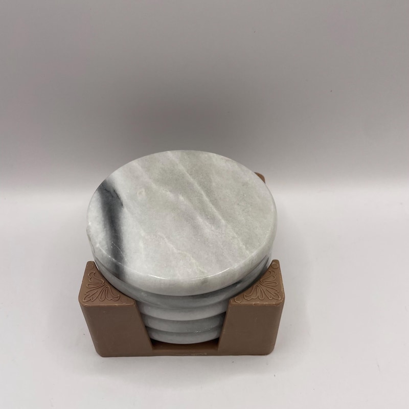 Gray Coasters - Etsy