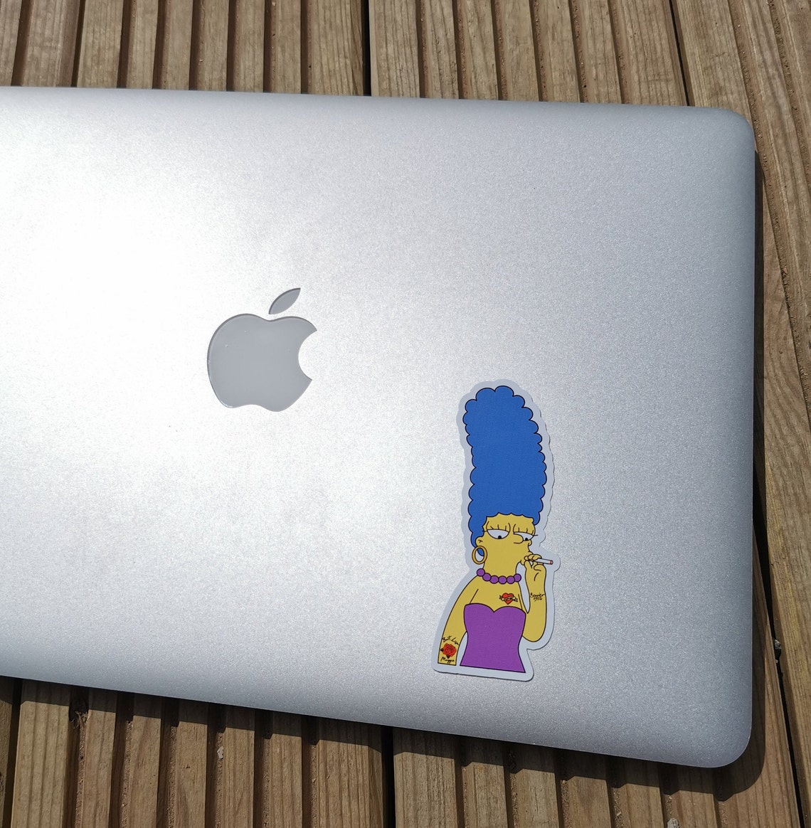 Marge Simpson Sticker Vinyl Sticker Laptop Sticker the - Etsy UK