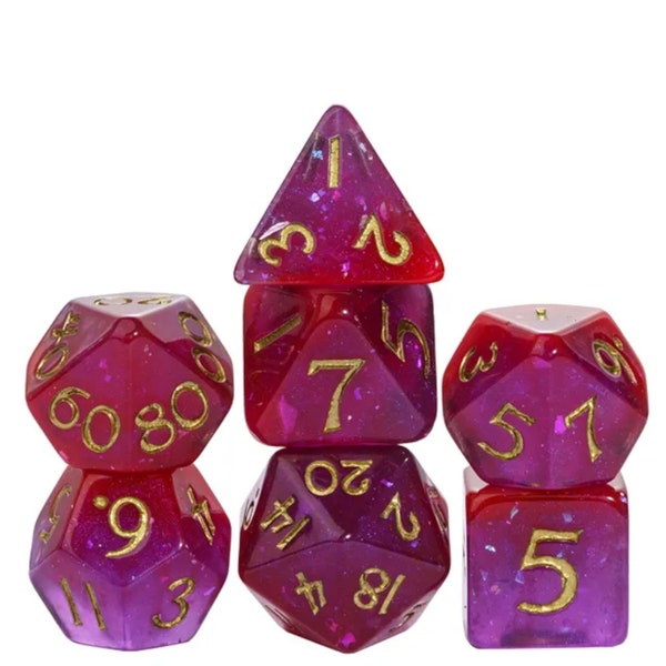 Gemstone Dice - Etsy