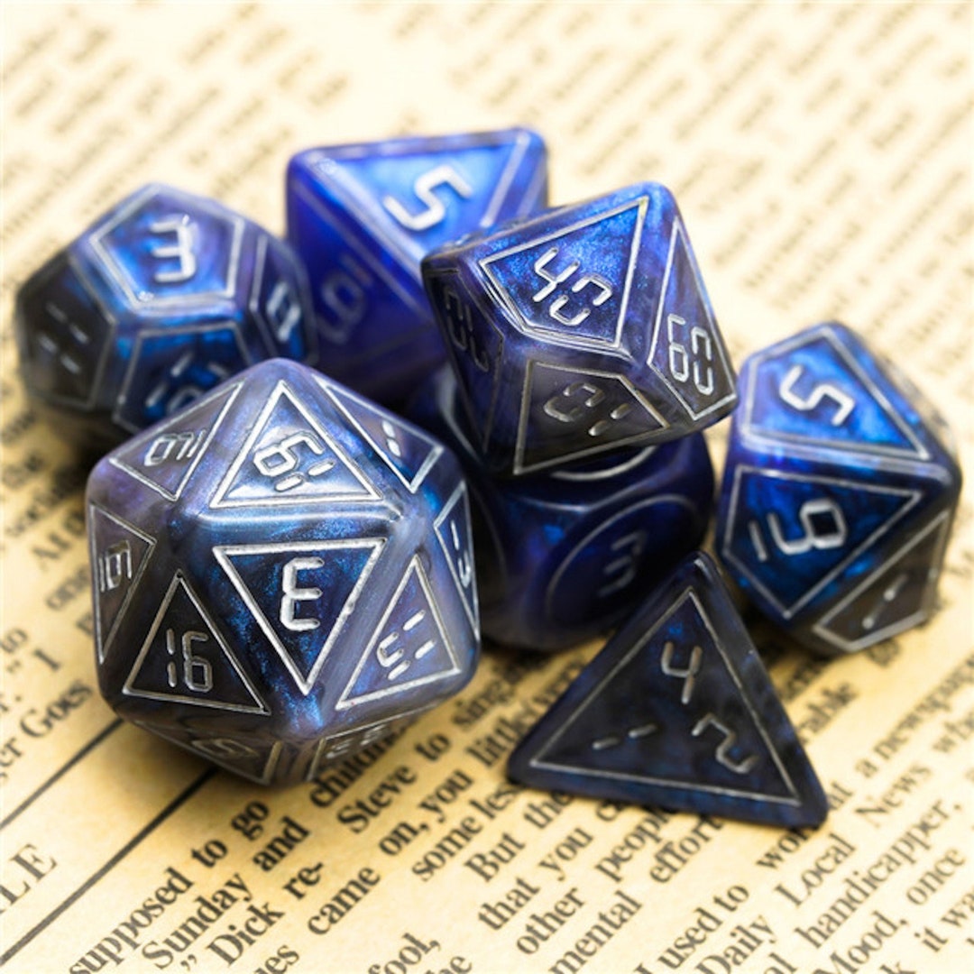 Cobalt Cosmonaut Dice Space Dice Cool Dice Sci Fi Dice Science Dice ...