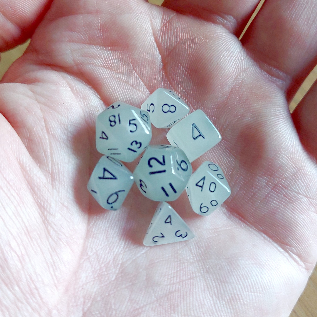 Mini Dice Small Dice Tiny Dice Novelty Dice Glow in - Etsy