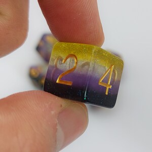 Nonbinary Flag Dice Nonbinary Dice Layer Dice Non Binary Flag Dice D&D Dice Nonbinary Flag D and ...