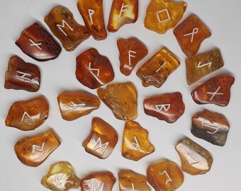 Amber Runes Set - Etsy