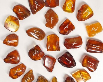Amber Runes Set - Etsy