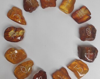 Amber Runes Set - Etsy