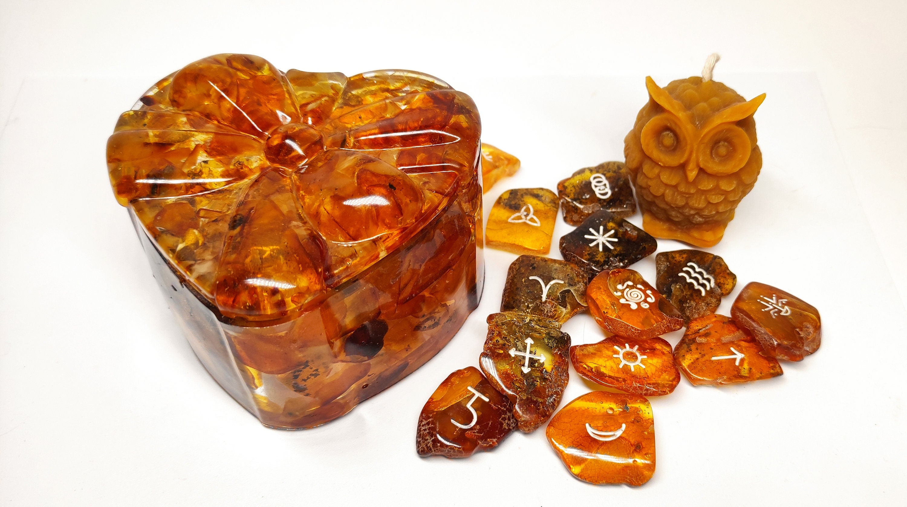 Amber Witches Runes Divination Set13 Witches Runesamber and - Etsy