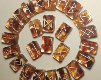 Amber Runes Set - Etsy
