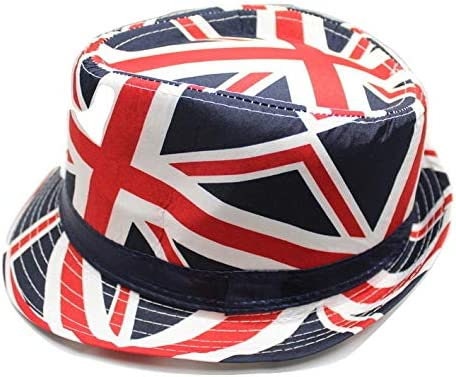 Fancy Union Jack UK Flag GB Design Trilby Hat Cap With Lining - Etsy