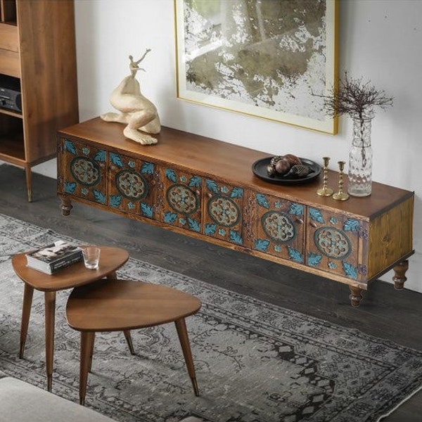 Rustic Media Center - Etsy