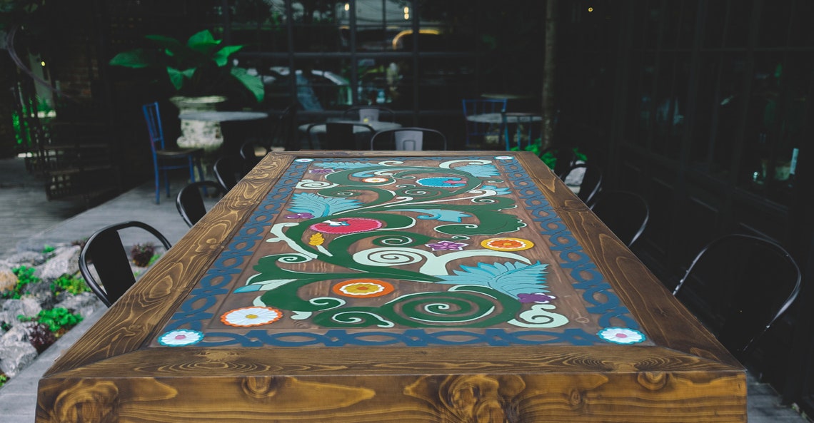 Custom Dining Table/carved Table/unique Table/hand Carved - Etsy