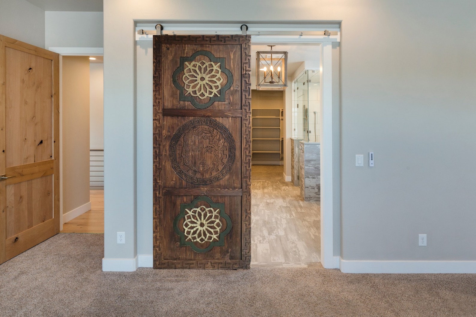 Custom Barn Doors/reclaimed Carved Barn Door/ Custom Sliding - Etsy