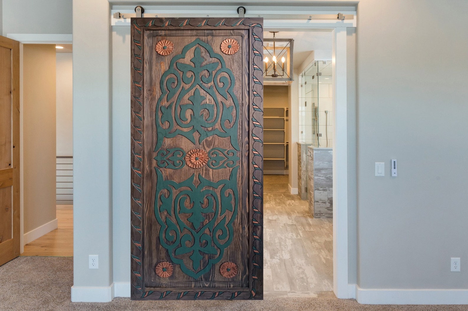 Custom Barn Doors/reclaimed Carved Barn Door/ Custom Sliding - Etsy