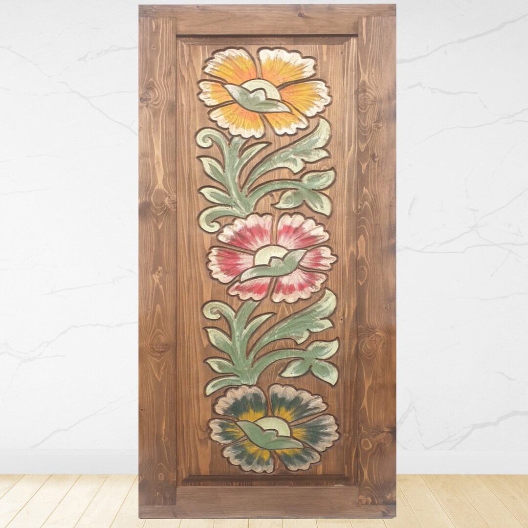 Custom Barn Doors/hand Carved Barn Door/ Custom Sliding Door/ Hand ...