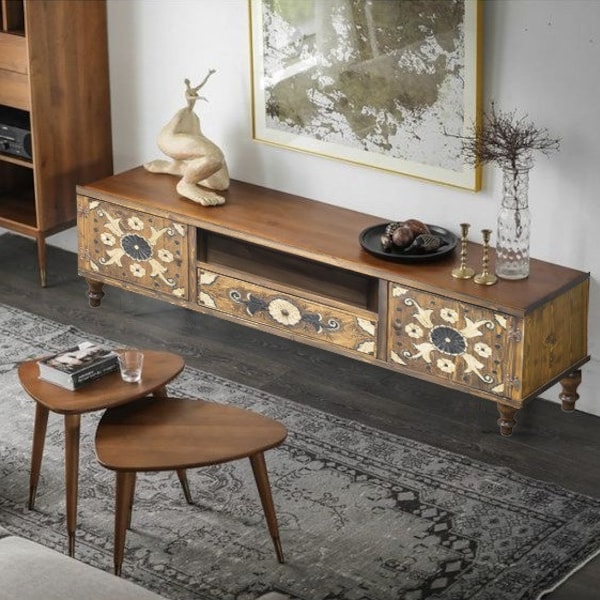 Rustic Tv Console - Etsy