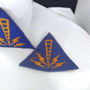 Military WWII U.S Army Air Forces Communication Specialist Patch USAAF ...