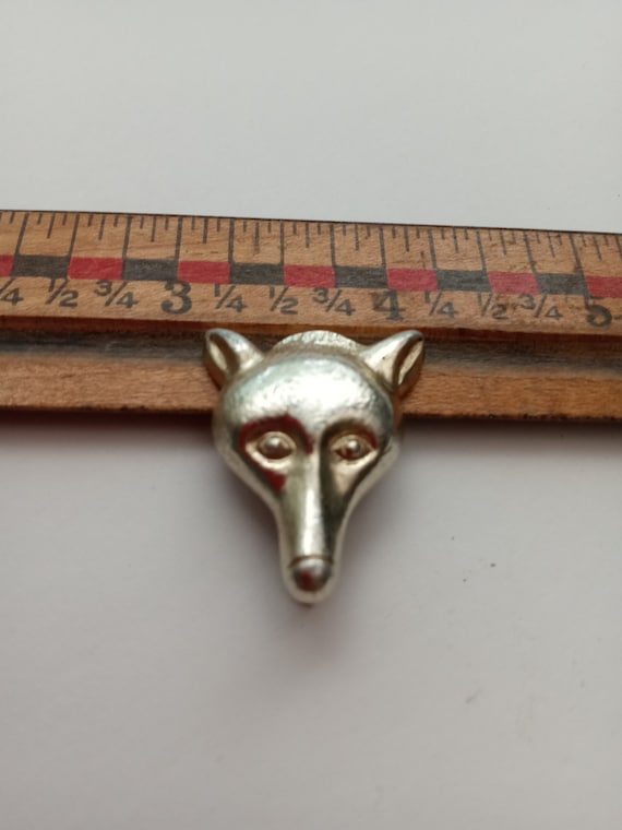Fox Head Antique Vintage jewelry girl woman fashion s… - Gem