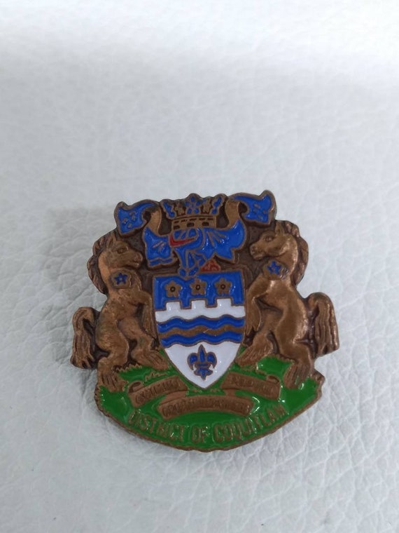 Coquitlam British Columbia BC Flag Provincial Enamel … - Gem