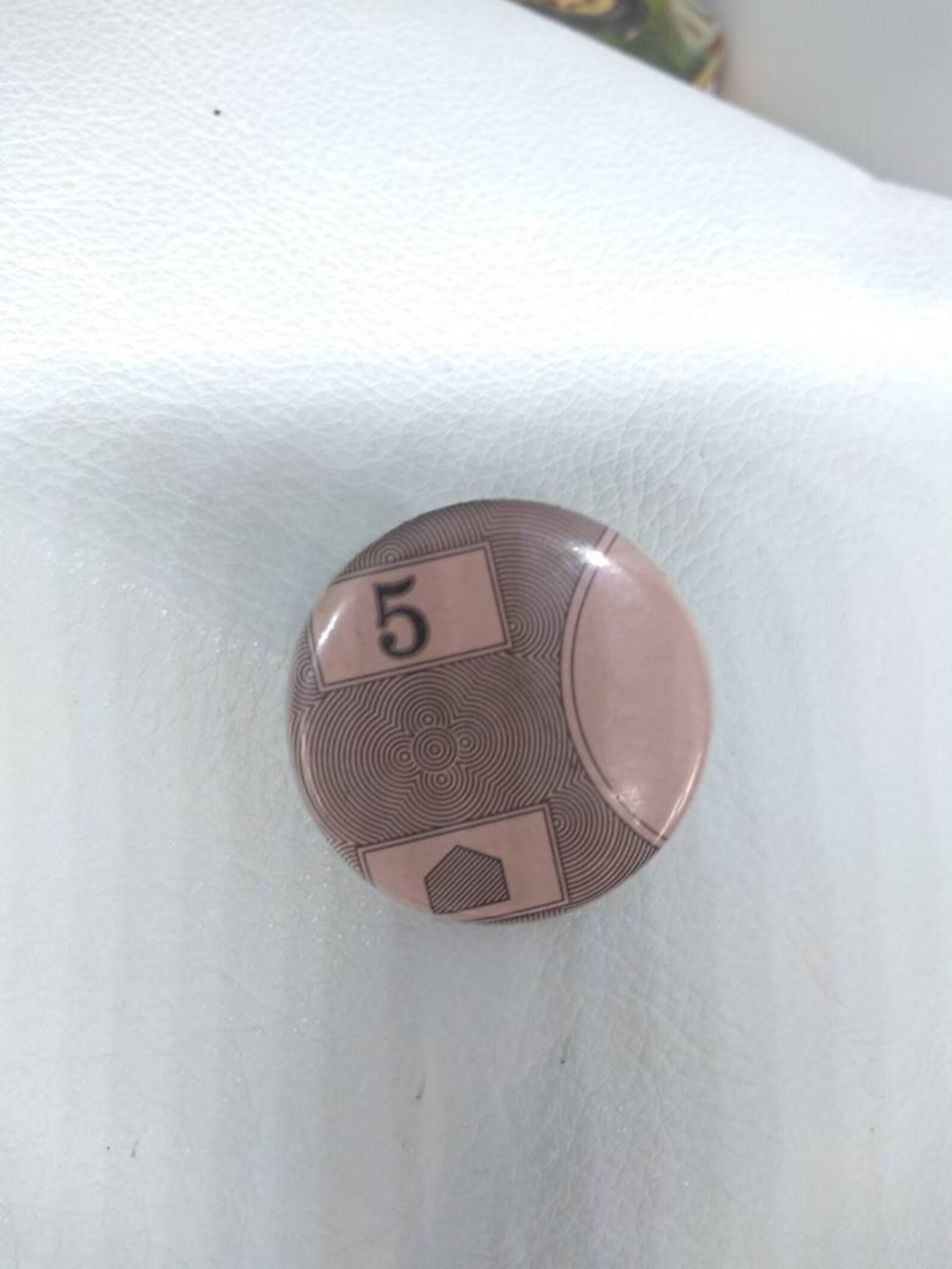 Monopoly Money 5 Dollars Board Game Antique Button Pinback - Etsy