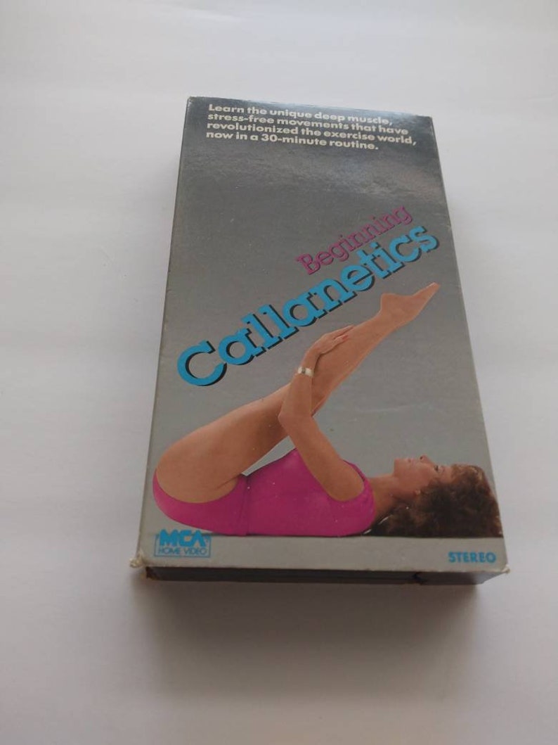Beginning Callanetics VHS Video Exercise Tape Pilate Vintage - Etsy