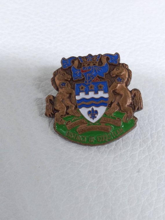 Coquitlam British Columbia BC Flag Provincial Enamel … - Gem
