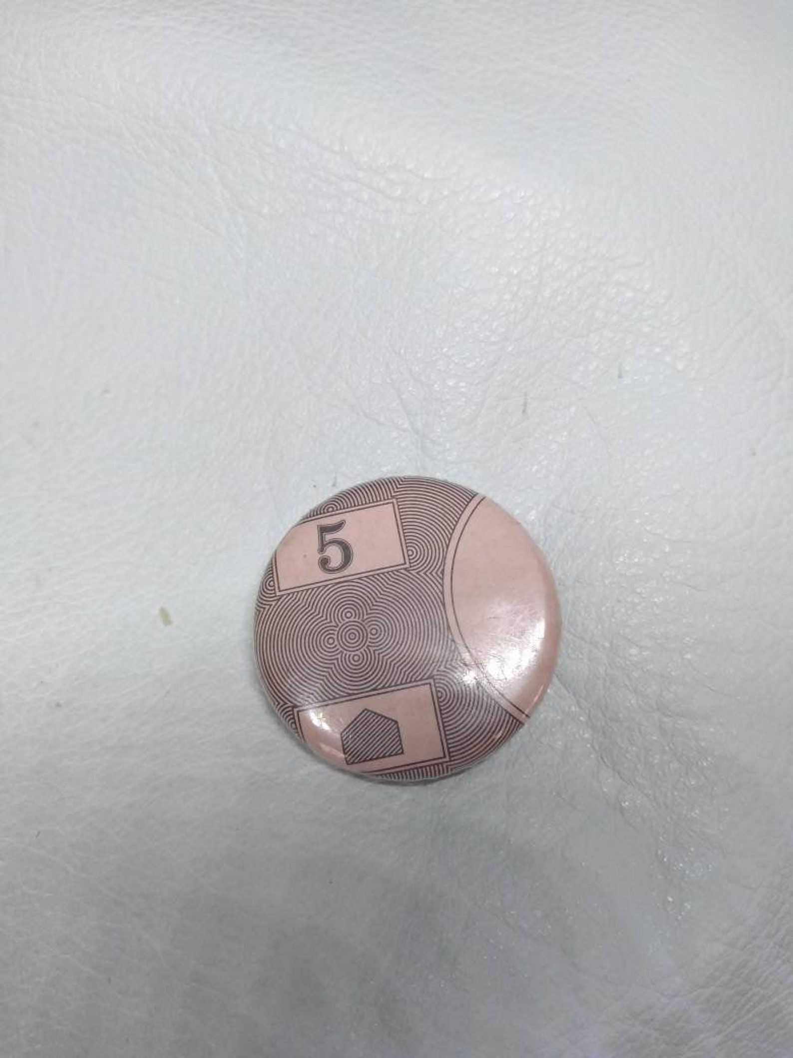 Monopoly Money 5 Dollars Board Game Antique Button Pinback - Etsy