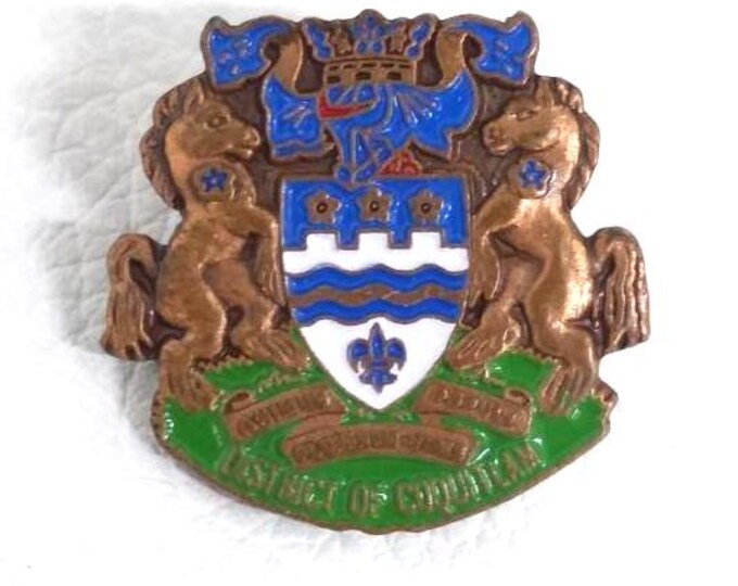 Classic-“british Columbia Provincial Shield” Lapel Pin - Etsy Canada