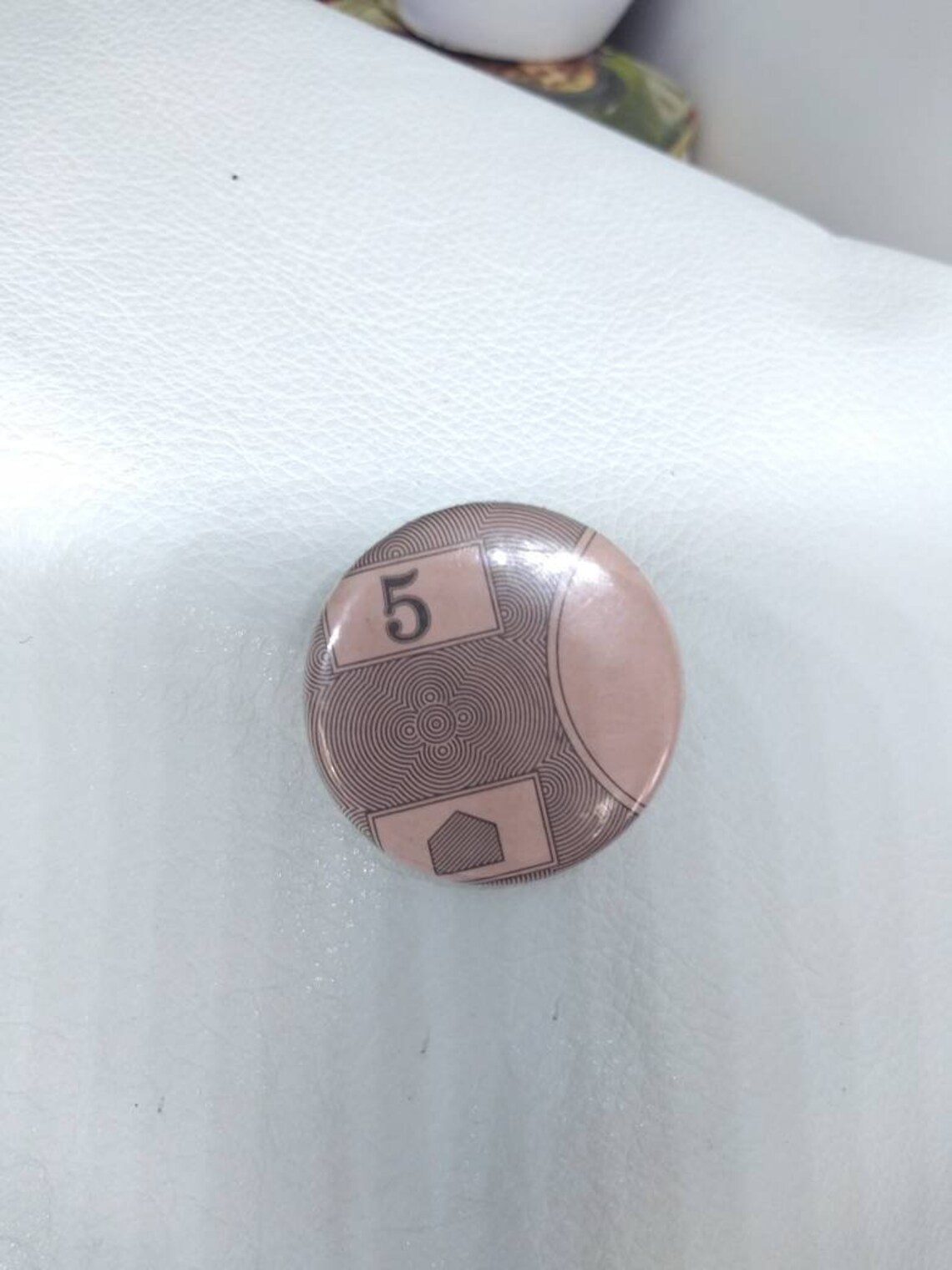 Monopoly Money 5 Dollars Board Game Antique Button Pinback - Etsy