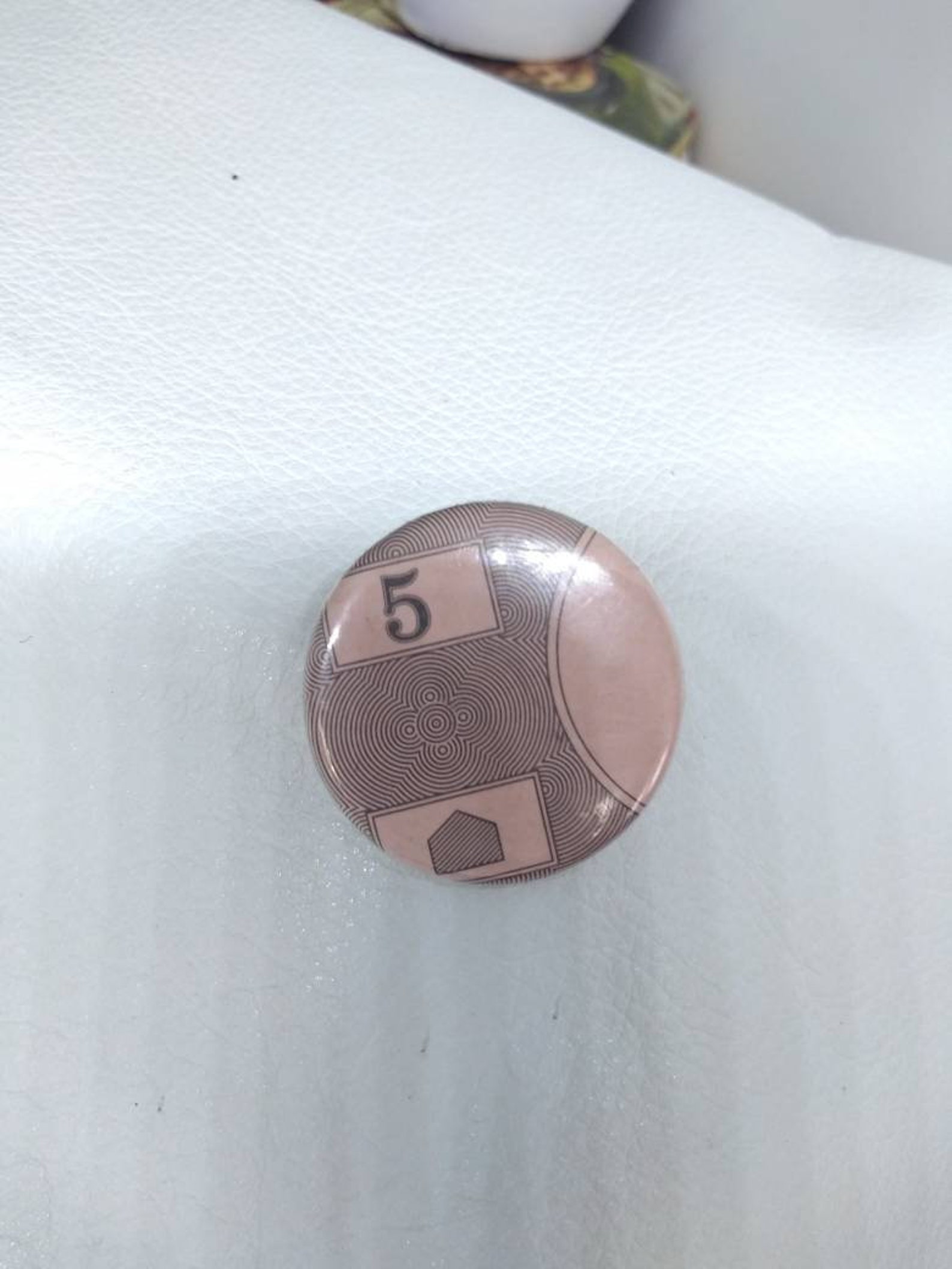 Monopoly Money 5 Dollars Board Game Antique Button Pinback - Etsy