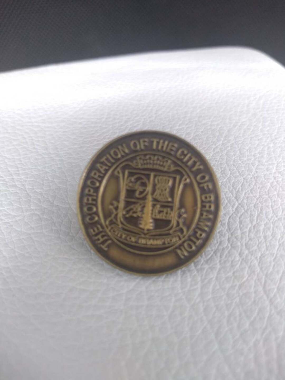 City of Brampton Ontario Canada Flag Provincial Pin Canada Pinback ...