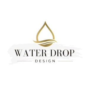 Water Drop Logo, Drip Logo Design, Liquid Branding, IV Drip Logo ...