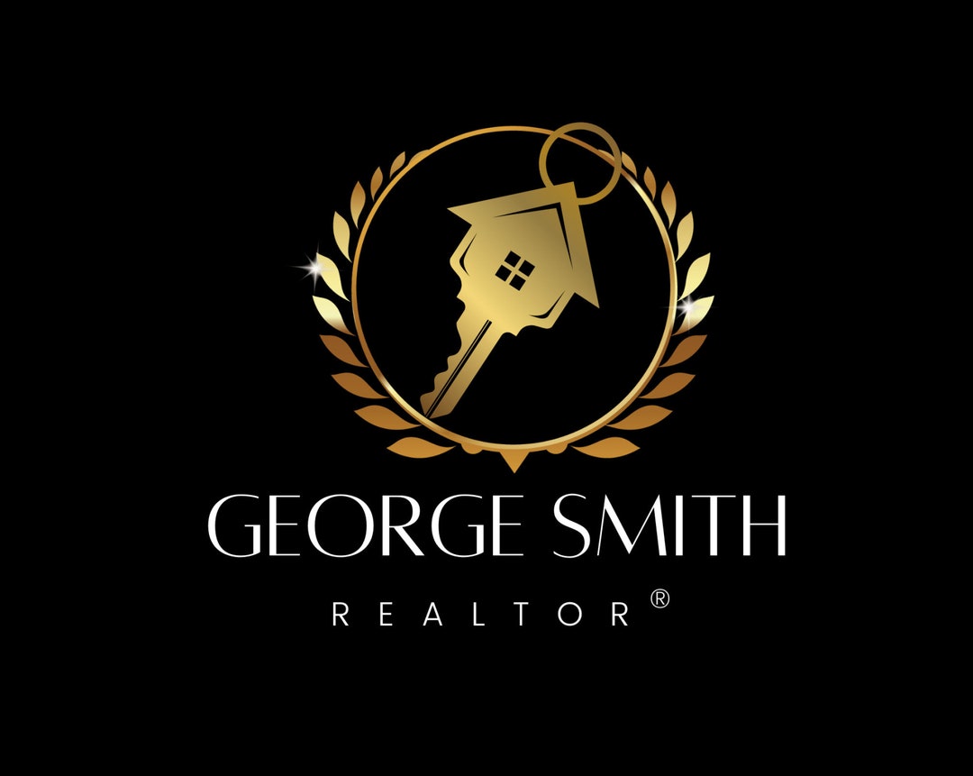 Gold Realtor Logo, Signature Logo Design, Real Estate Logo, Luxury Logo ...