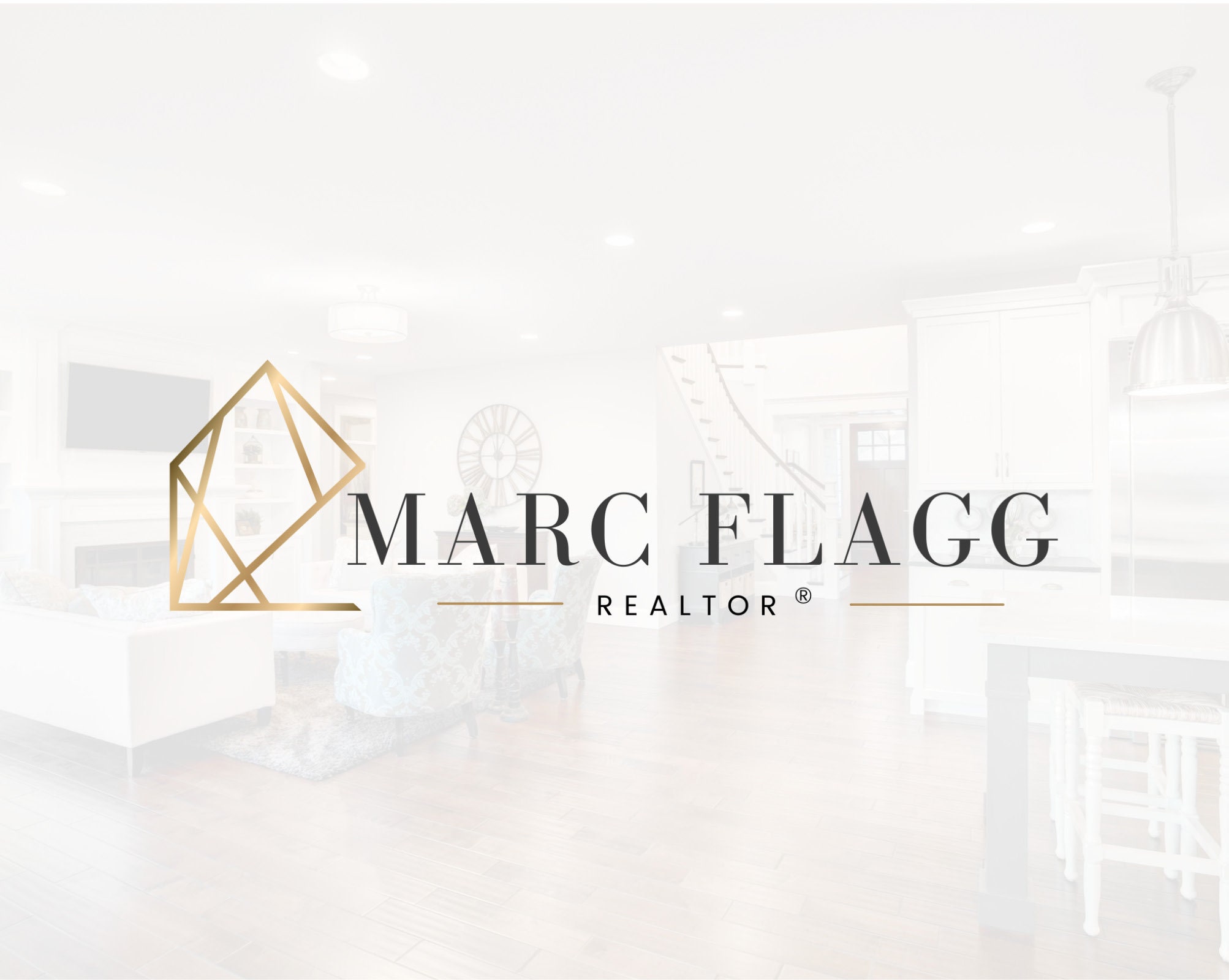 Gold Realtor Logo Design Gold Metallic House Logo Template - Etsy