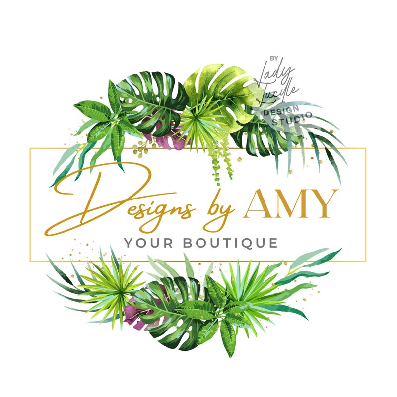 Tropical Logo - Etsy