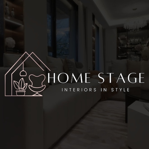 Home Staging Logo Interior Design Logo Home Furniture Logo - Etsy