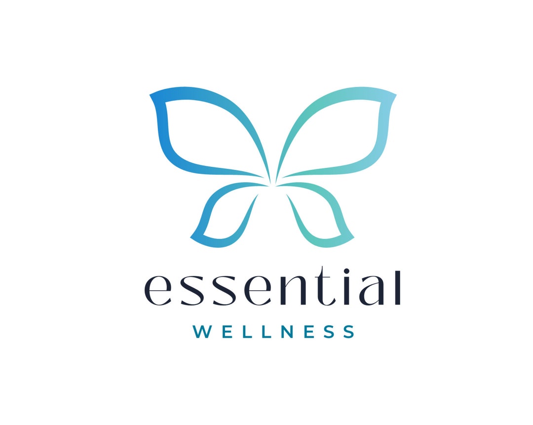 Butterfly Logo Design, Branding Template Canva, Health Logo, DIY ...