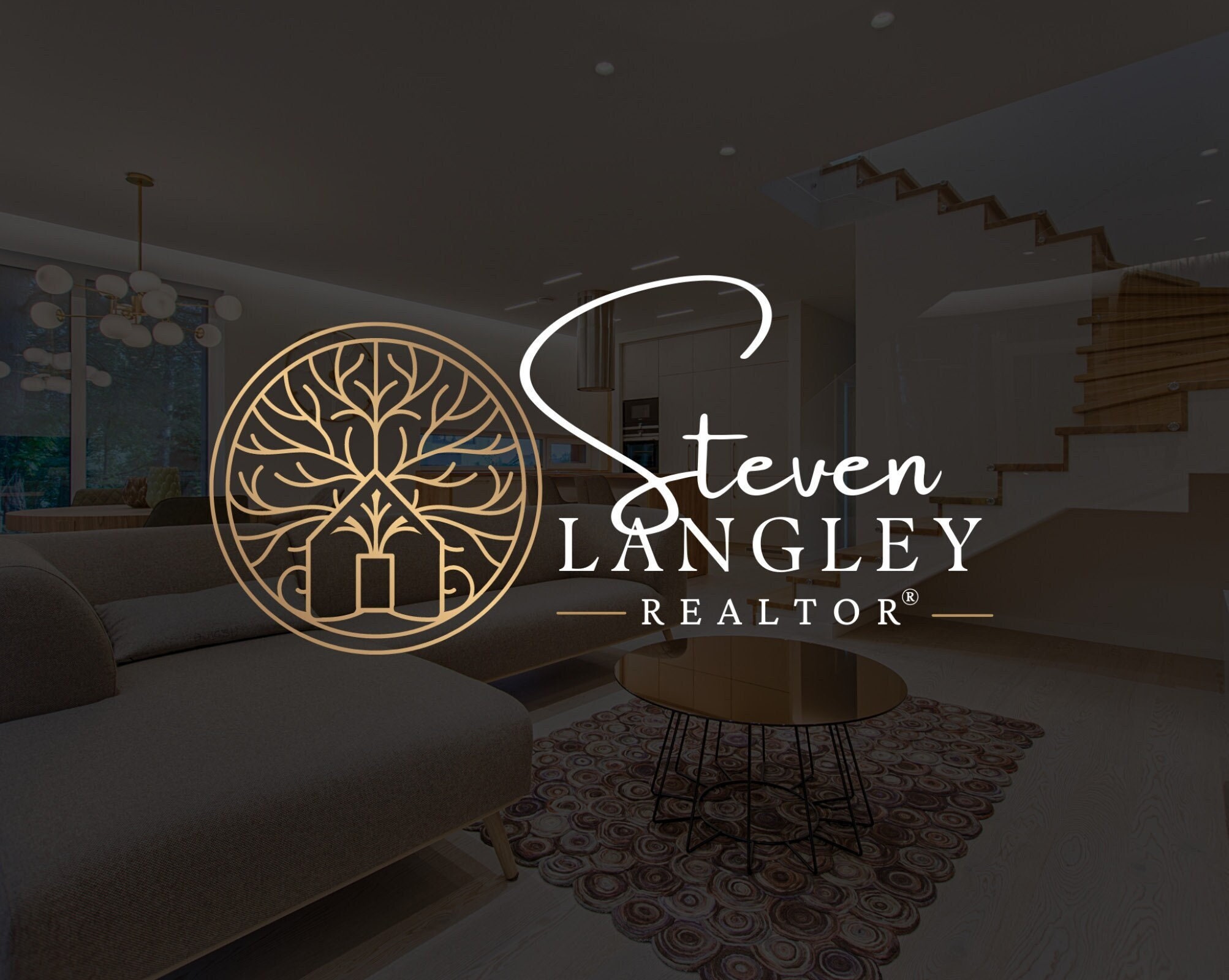 Realtor Logo and Branding Design Template Canva Real Estate - Etsy