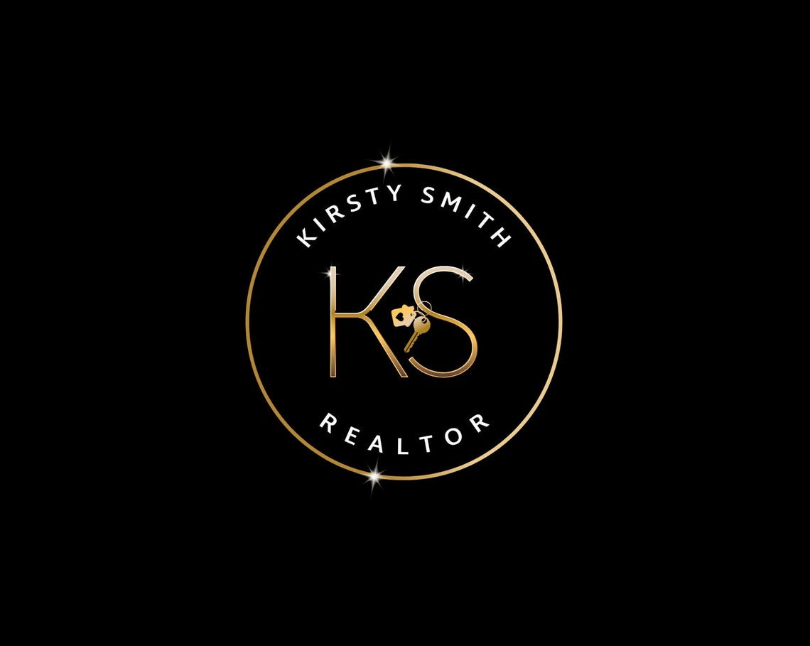 Gold Realtor Logo Signature Logo Design Real Estate Logo - Etsy
