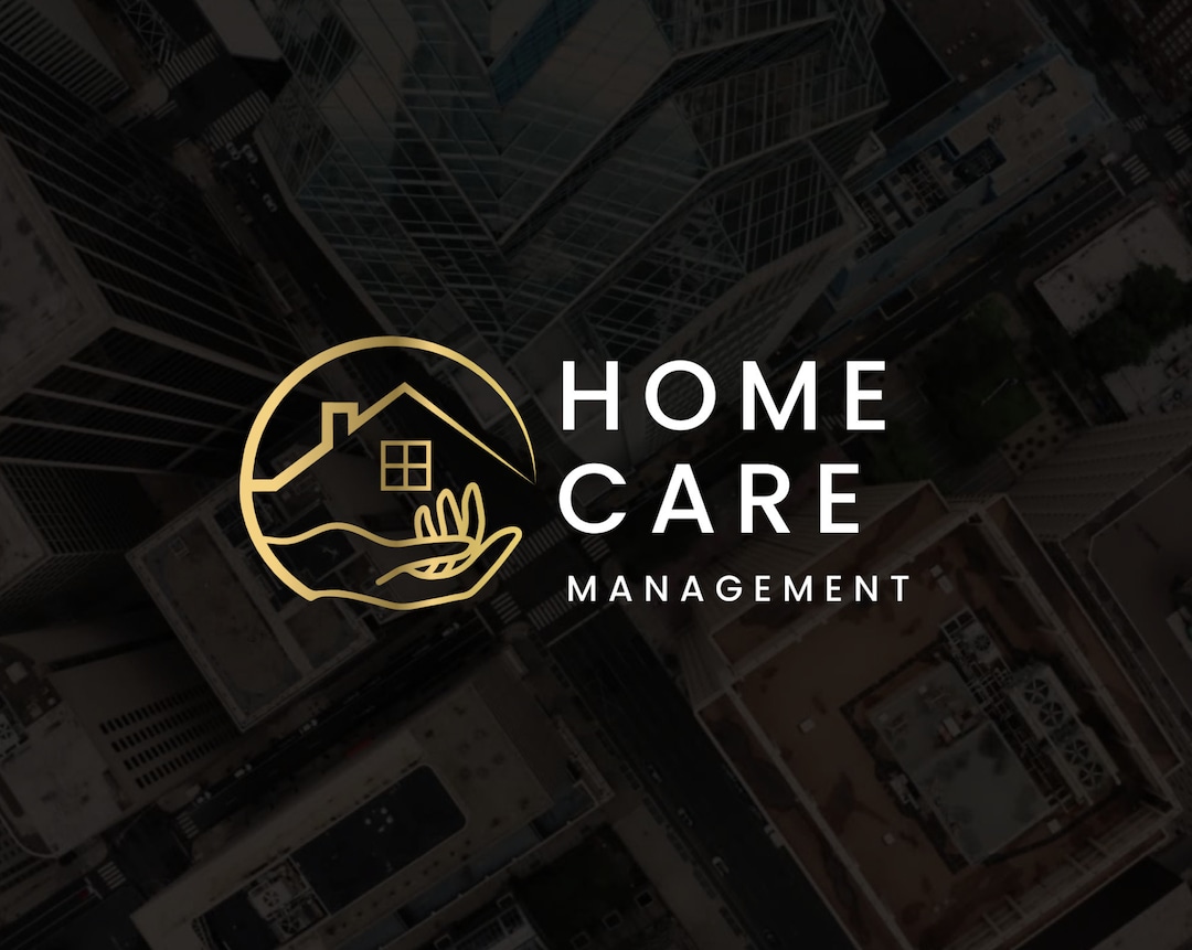 Home Care Logo, Realtor Logo Template, Property Maintenance Branding ...