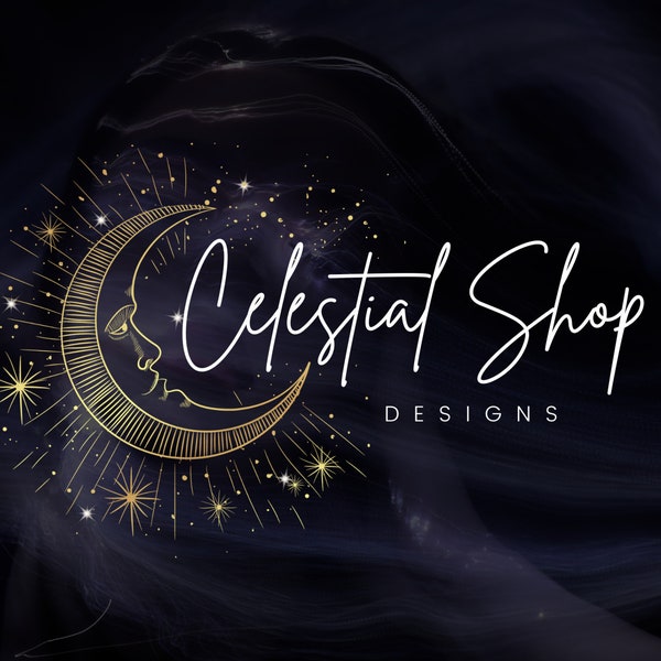 Celestial Logo - Etsy