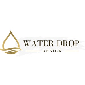 Water Drop Logo, Drip Logo Design, Liquid Branding, IV Drip Logo ...