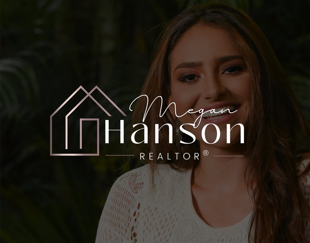 Realtor Logo Design Template, Canva Realtor Brand Kit, Branding ...