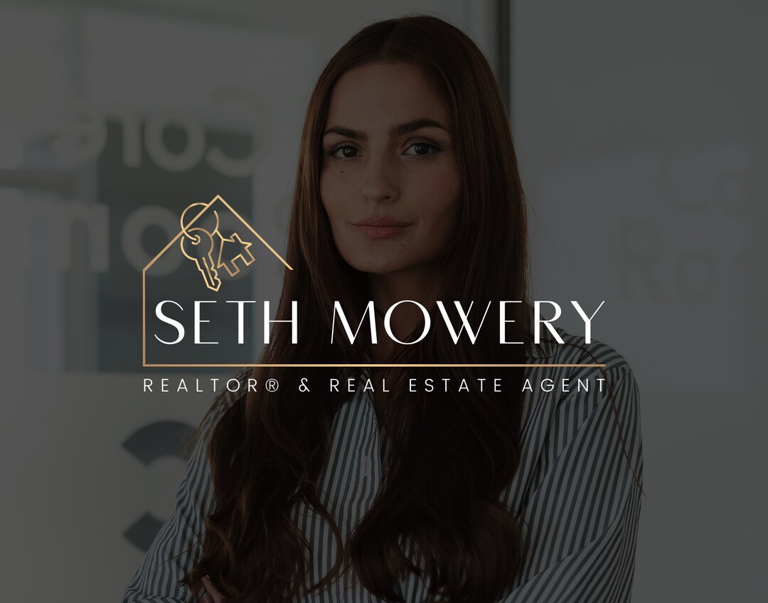 Modern Realtor Logo Design, Canva Realtor Logo, Brand Template for ...