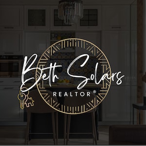 Gold Realtor Logo - Realtor Brand Design - Modern Real Estate Logo ...