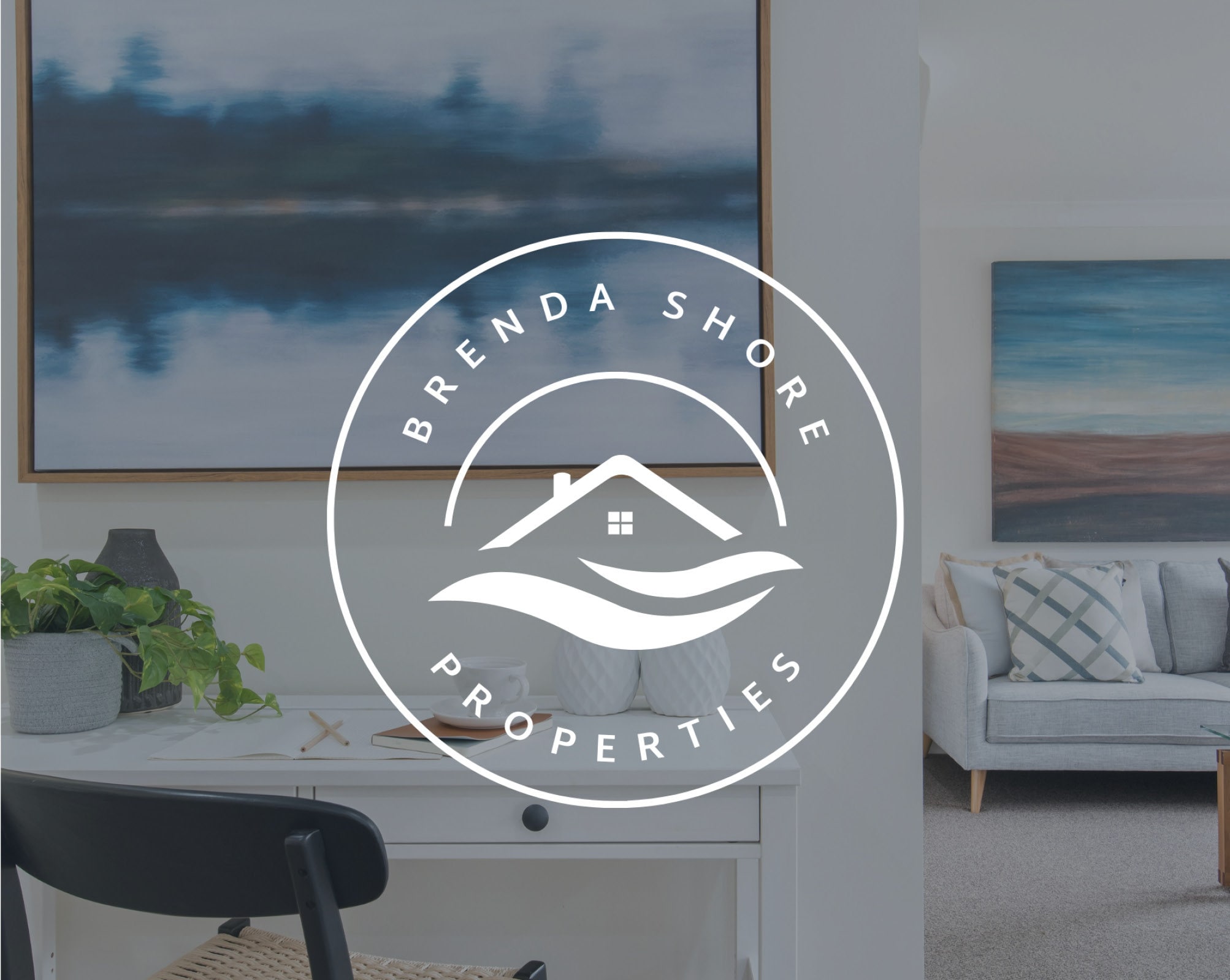 Sea House Logo Vacation House Logo Rentals Logo Design - Etsy