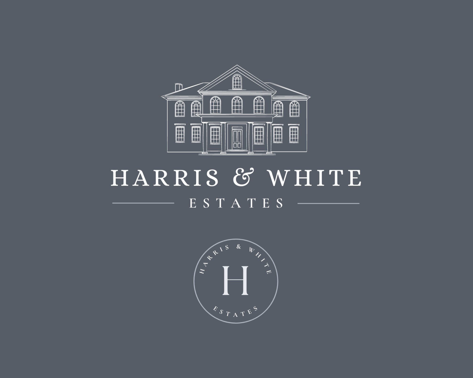 Estate House Logo Design: Realtor Branding Template (canva Editable) - Etsy